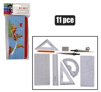 STATIONERY MATHEMATICAL SET 11PCE – Innercity Market